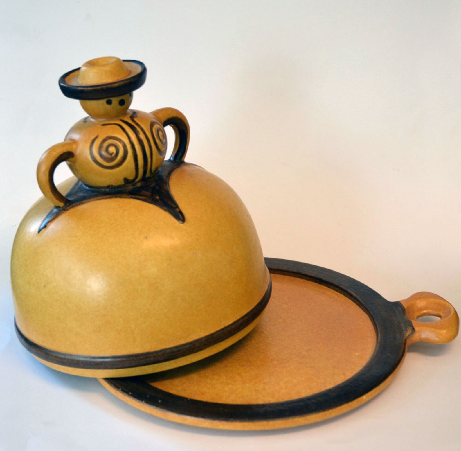 1950s-60s Vintage Handmade Scandinavian Pottery Mid-century Modern ...