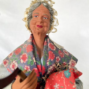 Harvester SANTON Antique Breton Bretagne DOLL Terracotta Traditional ...