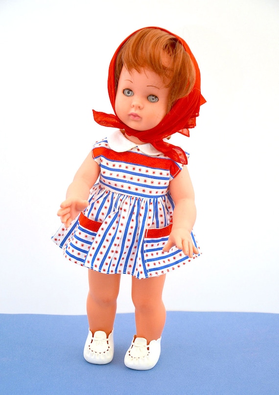 Authentic Vintage 1960s Red Hair Classic Child Alta Moda | Etsy