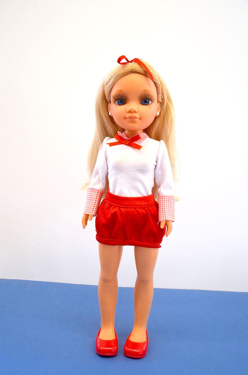 Authentic Vintage Original Clothes Blonde Hair NANCY FAMOSA 1990s ...