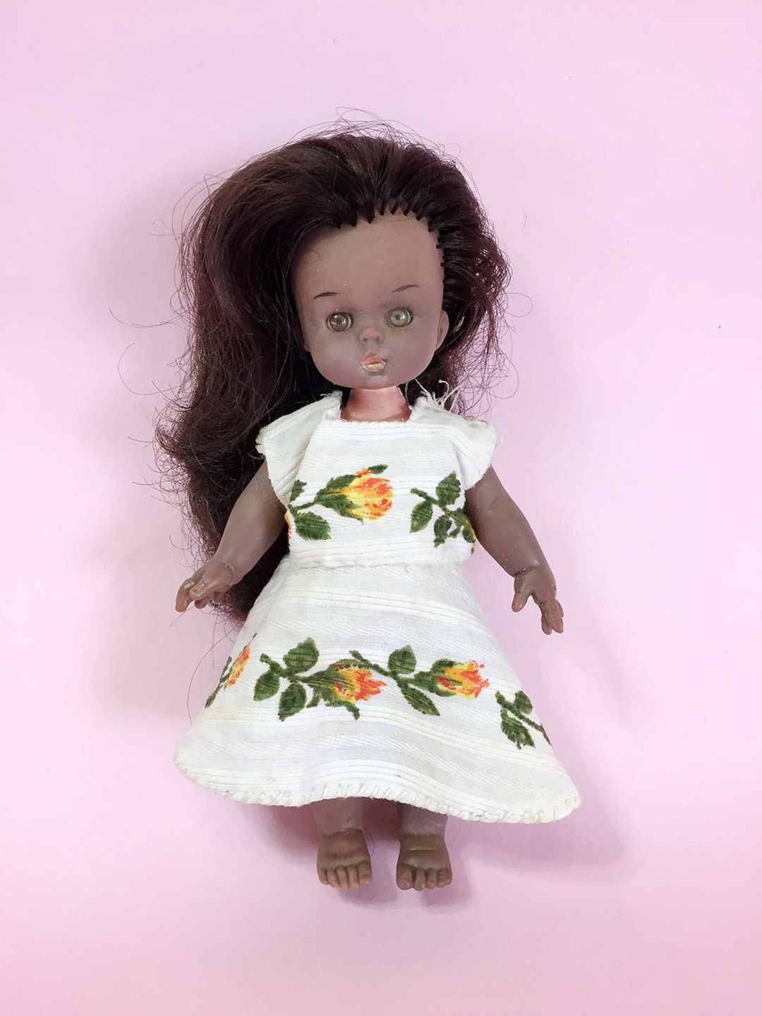 Rare Kawaii Vintage MINI FURGA 1960s Doll Toy Vinyl Japan/italy Mod ...