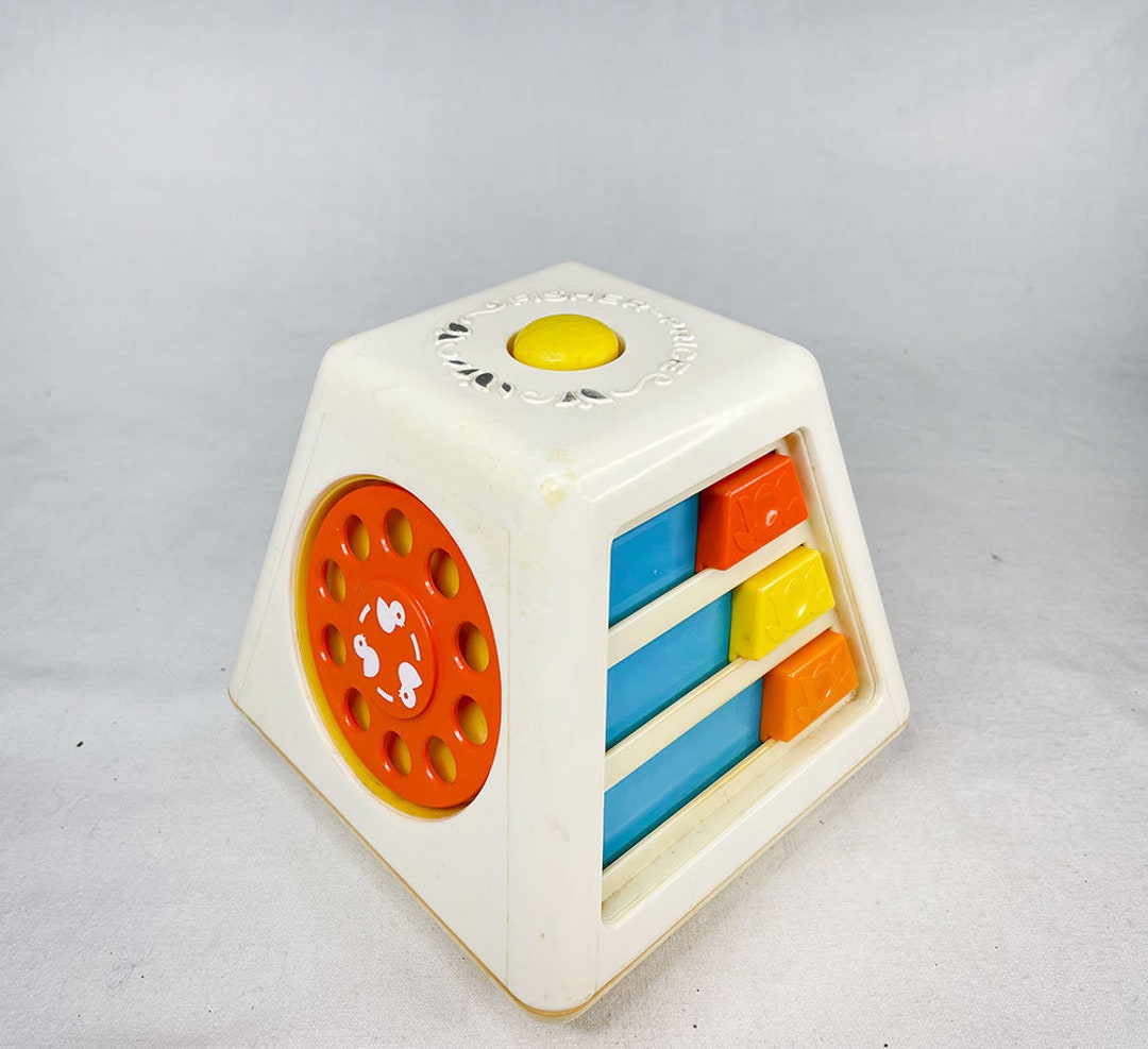 Baby Learning Toy Vintage Fisher Price People Plastic Toy Playset Pop ...