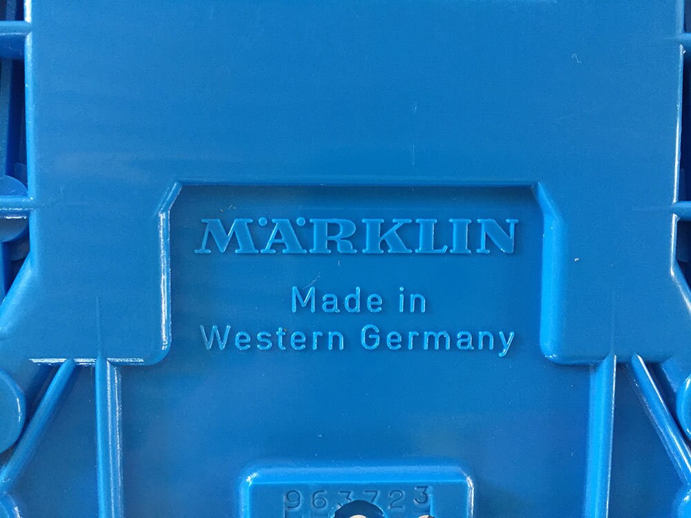 1960s Vintage Antique MARKLIN West Germany Toy TRAIN Tin Plate Plastic ...