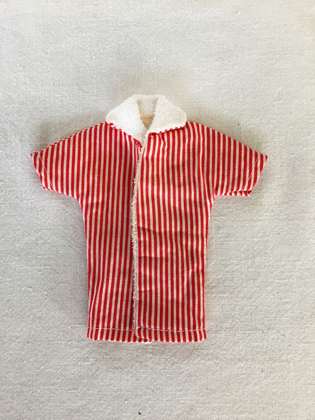 60s Vintage MATTEL Ken Doll Clothes Fashion 1962 Red White Stripe ...