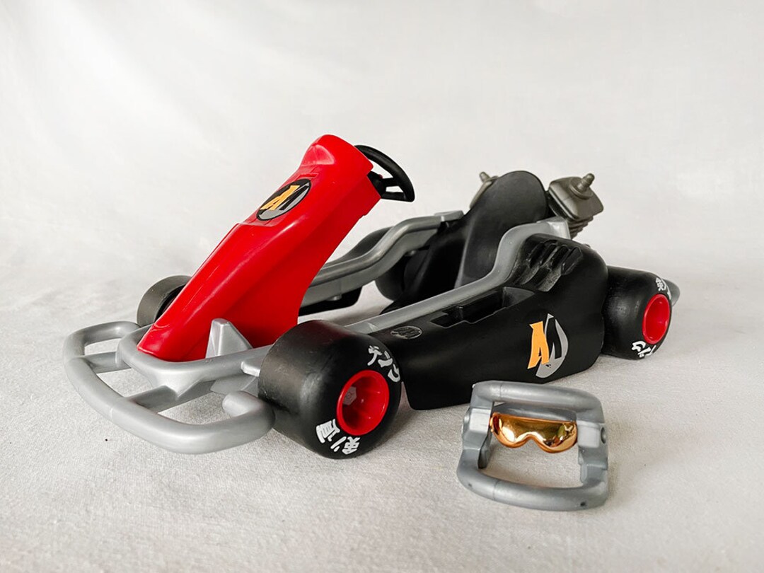 European 1990s Vintage Antique Race Car Hot Rod G.i.joe Actionman Male ...