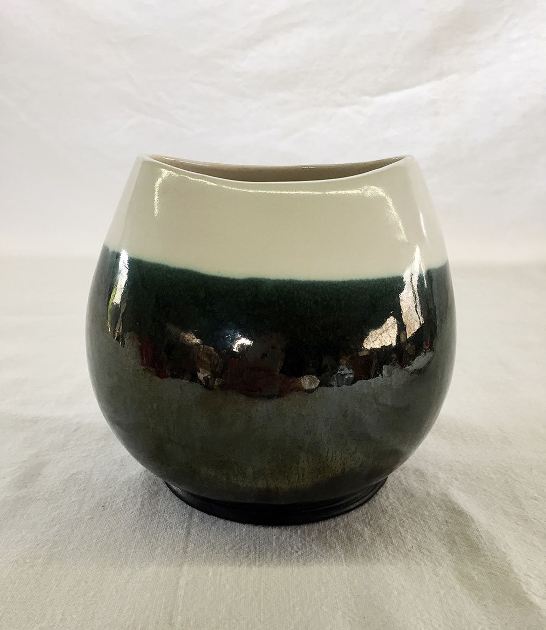Vintage EUROPEAN Pottery Artist Handarbeit Handmade Design Mid-century ...