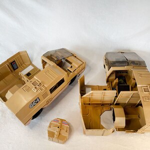 1985 Vintage Big Jim Mattel 1980s Super Commando Mobile Vehicle Ref9393 ...