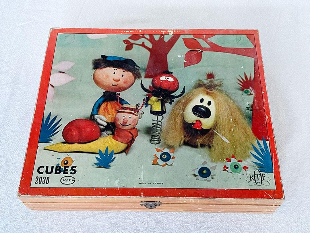 Vintage 60/70s POLLUX Cartoon Character Yves Brunier Christophe Izard ...