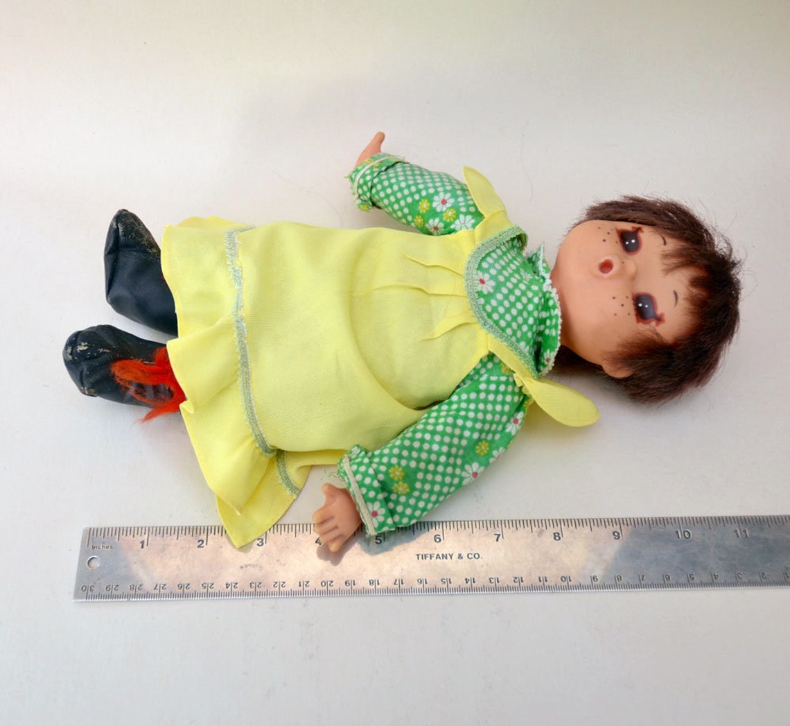 1970s Japanese Anime Kuta Kuta Futago No Monchhichi Kun Chan - Etsy