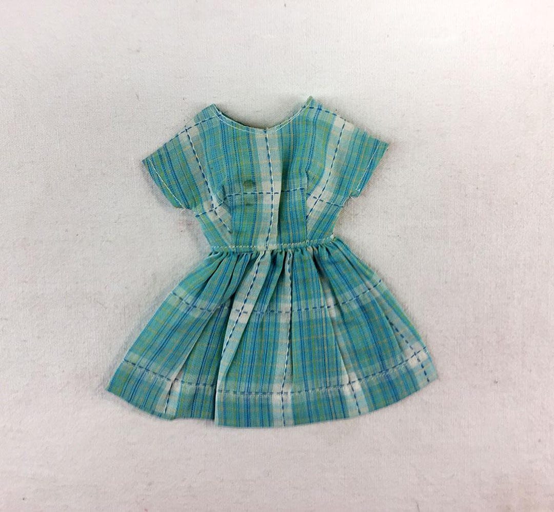 1960s Vintage Doll Clothes Mattel BARBIE CLONE Fab-lu Babs Sleeveless ...