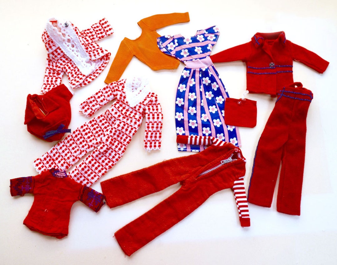 LOT Vintage Darcy-size Mego Maddie Mod Uneeda Dollikin Palitoy ...