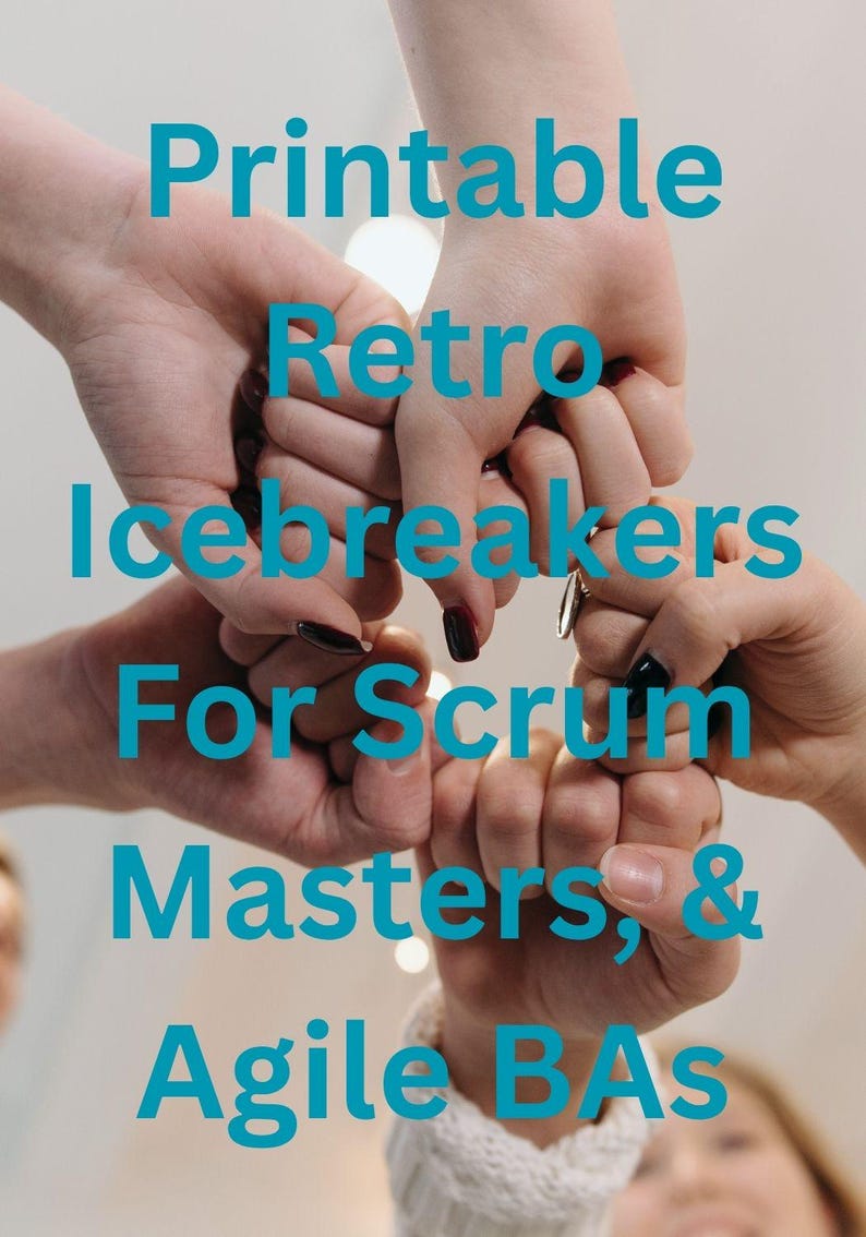 Retrospective Icebreaker Cards for Agile Teams – Digital Download for ...