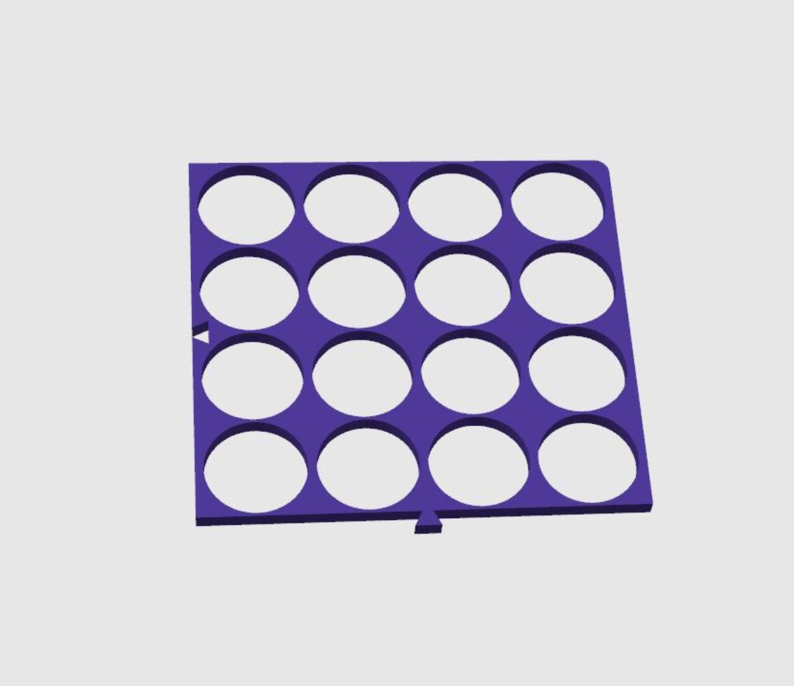 Digital File 3D Print Heroclix Storage Solution - Michaels 12" X 12 ...