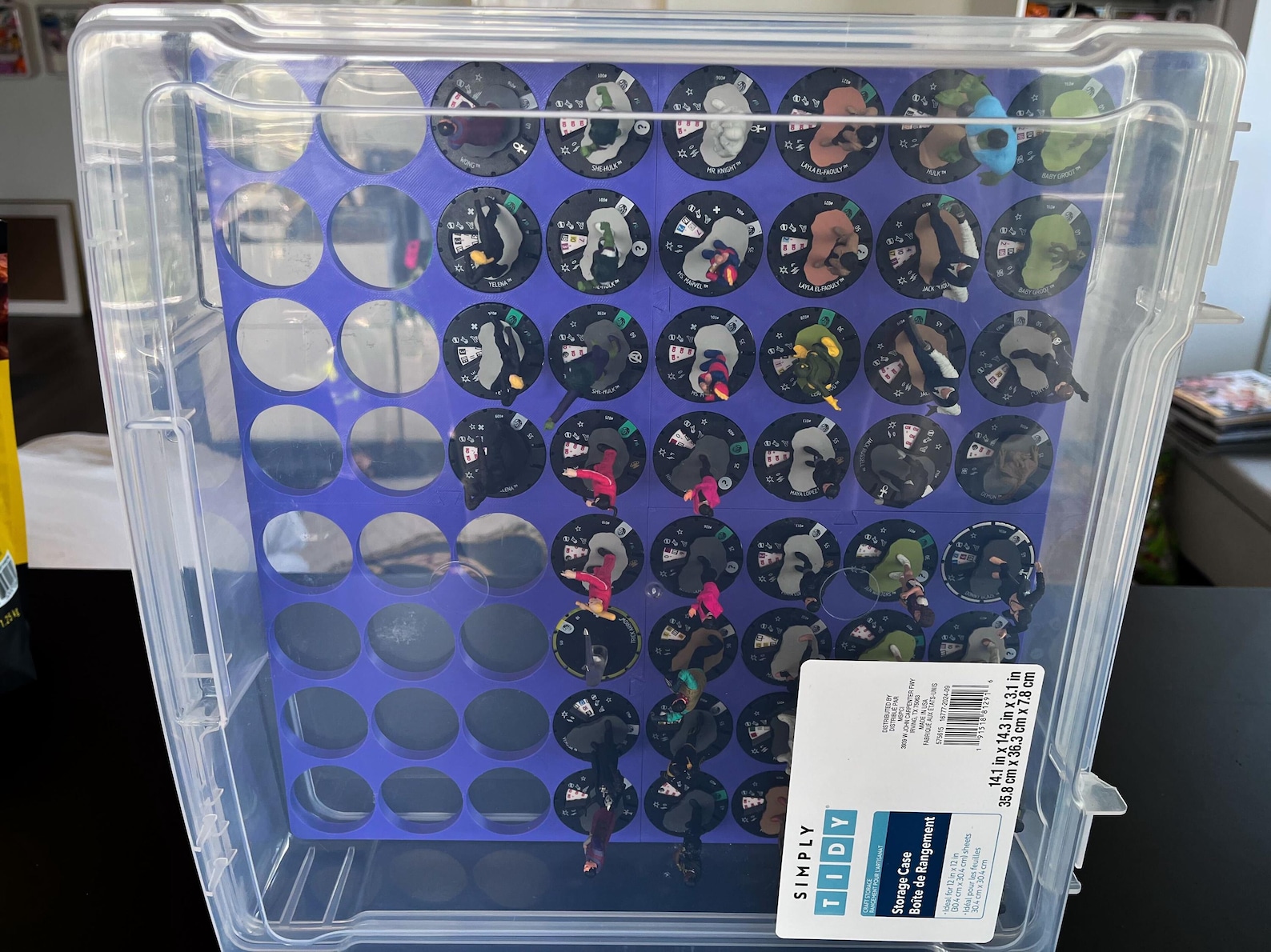 Digital File 3D Print Heroclix Storage Solution - Michaels 12" X 12 ...