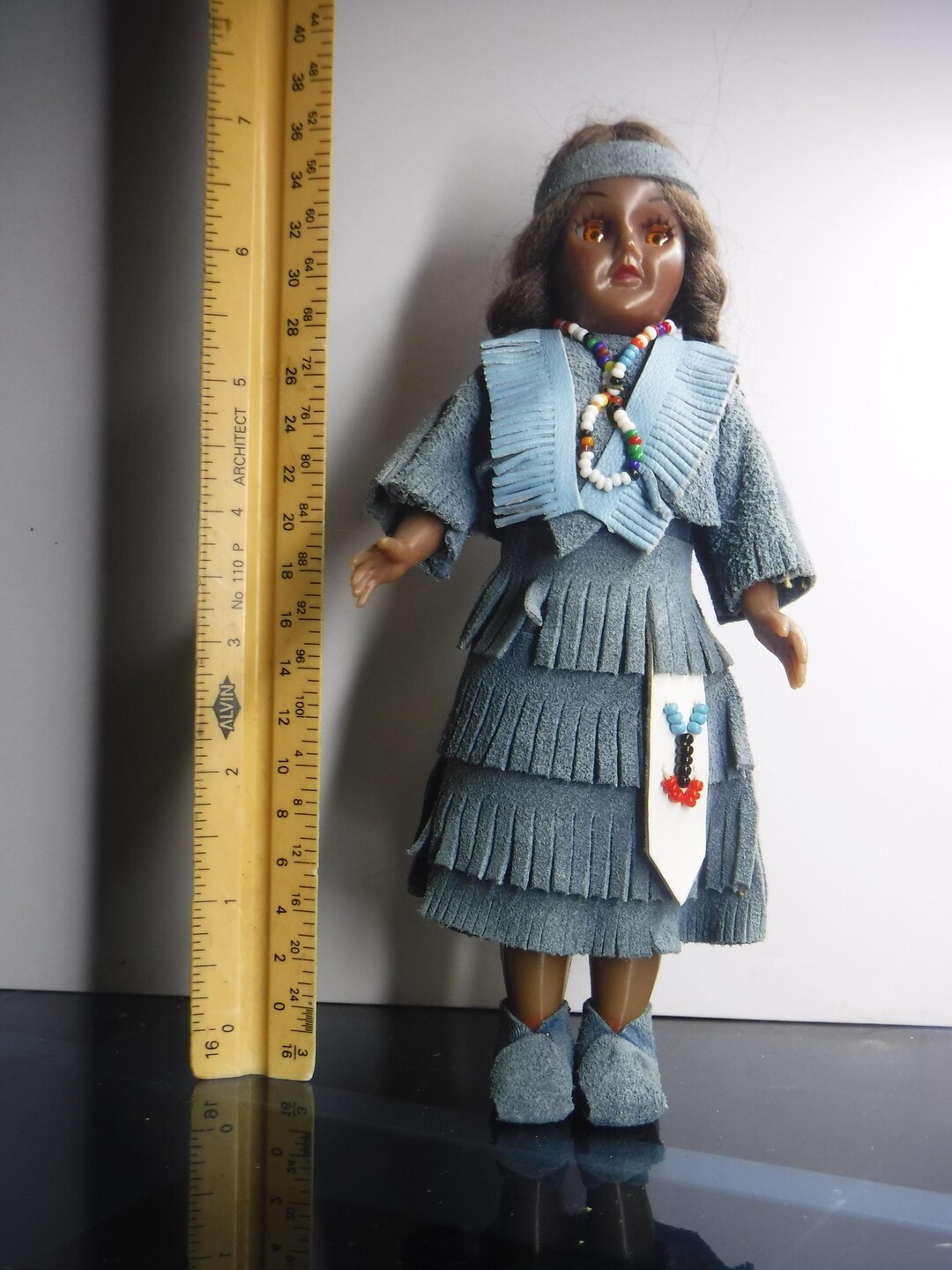 Vintage Carlson Native American Doll With Papoose - Etsy