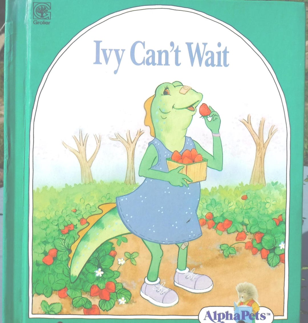 Ivy Can't Wait Alphapets Book - Etsy