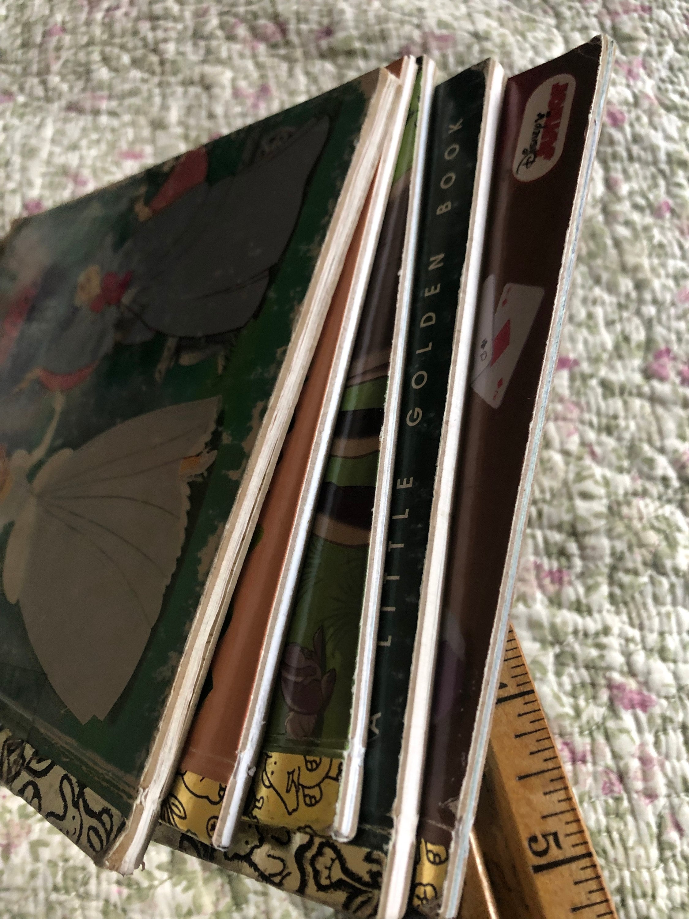 Vintage Children Books, Set of Five 5, a Little Golden Book Series ...