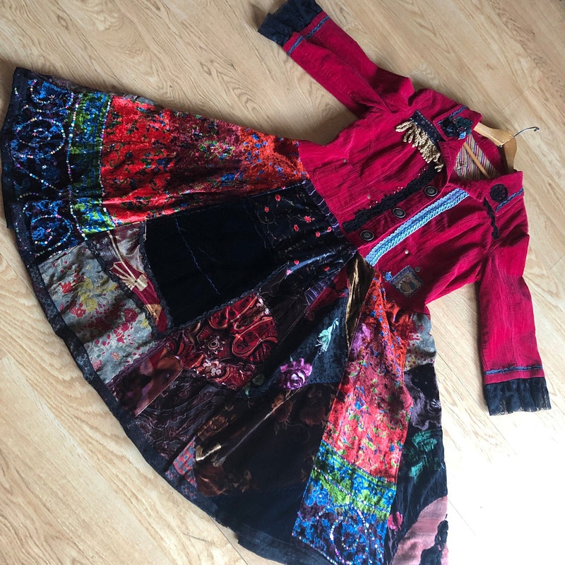 Velvet Patchwork - Etsy