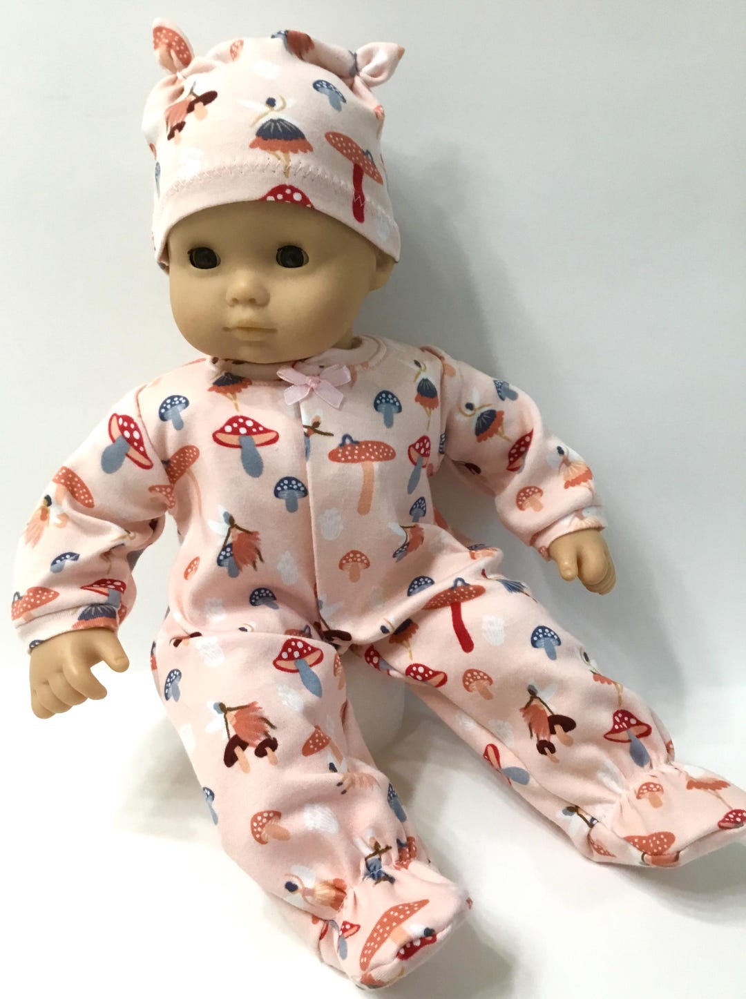 15 Inch Doll Clothing Pajama Nightwear Sleeper for Dolls Such as ...