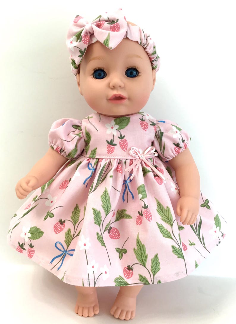 Baby Born Doll Clothing 14 Inch Fits Like My First Baby Doll Dress ...