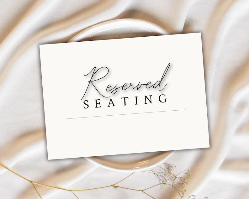 Wedding Day of Signage Bundle | Welcome, Seating Chart, Programs, Menus ...