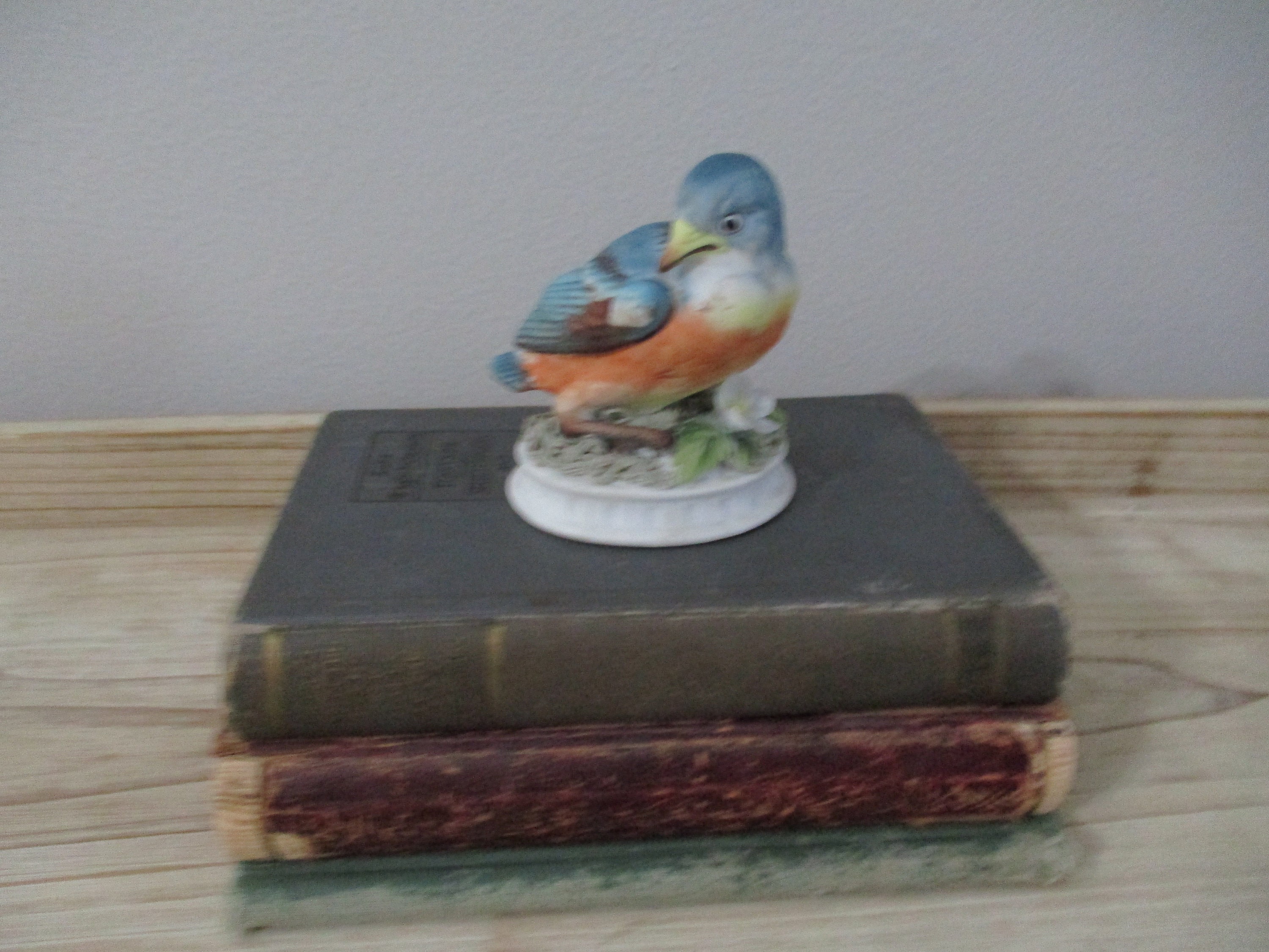 Lefton Bluebird Figurine, No KW1637 Lefton China, Eastern Bluebird ...