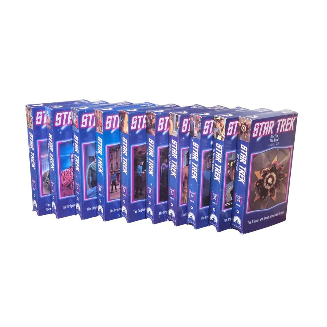 Vintage Star Trek Original Show VHS - Etsy
