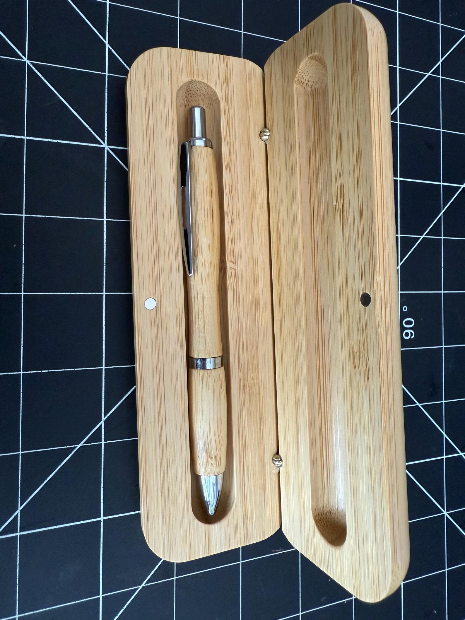 Personalised Engraved Wooden Ballpoint Pen Box Gift Set Teacher ...