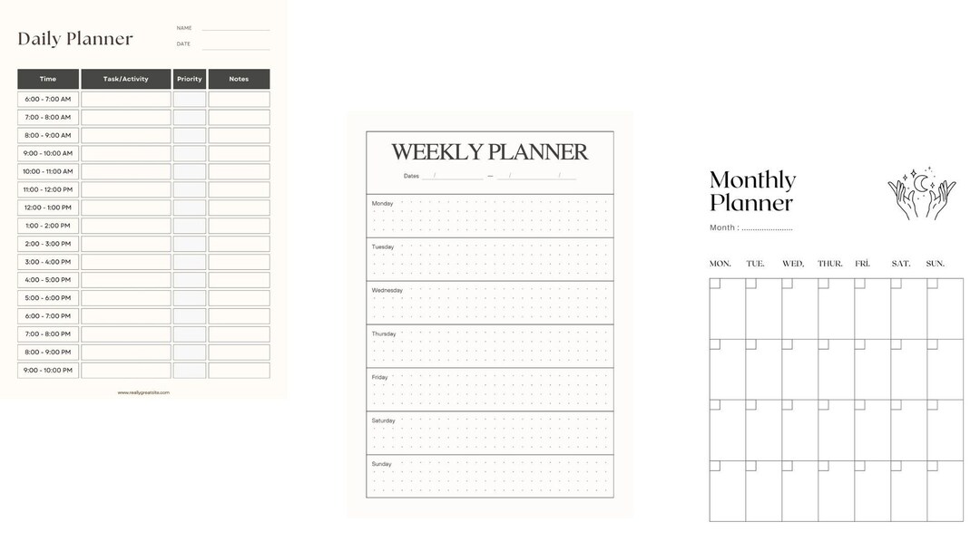 Digital Planner & Printable Coloring Pages | PDF Download | Instant ...