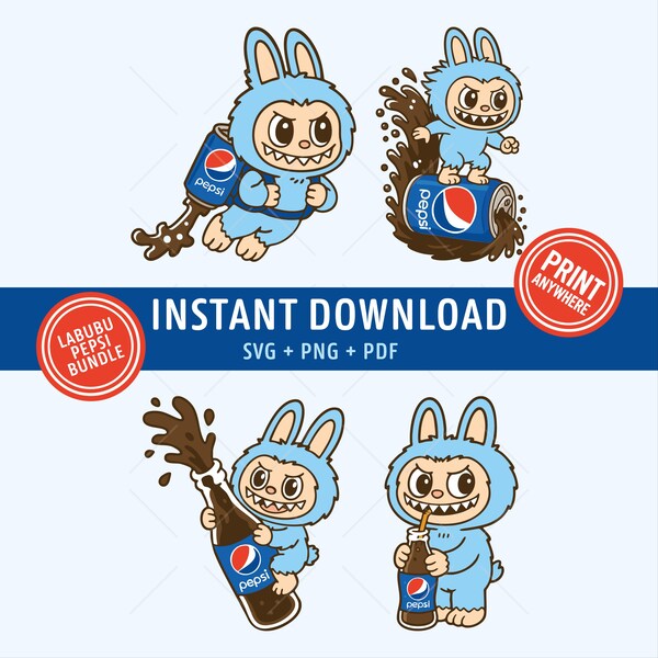Labubu Pepsi - Etsy