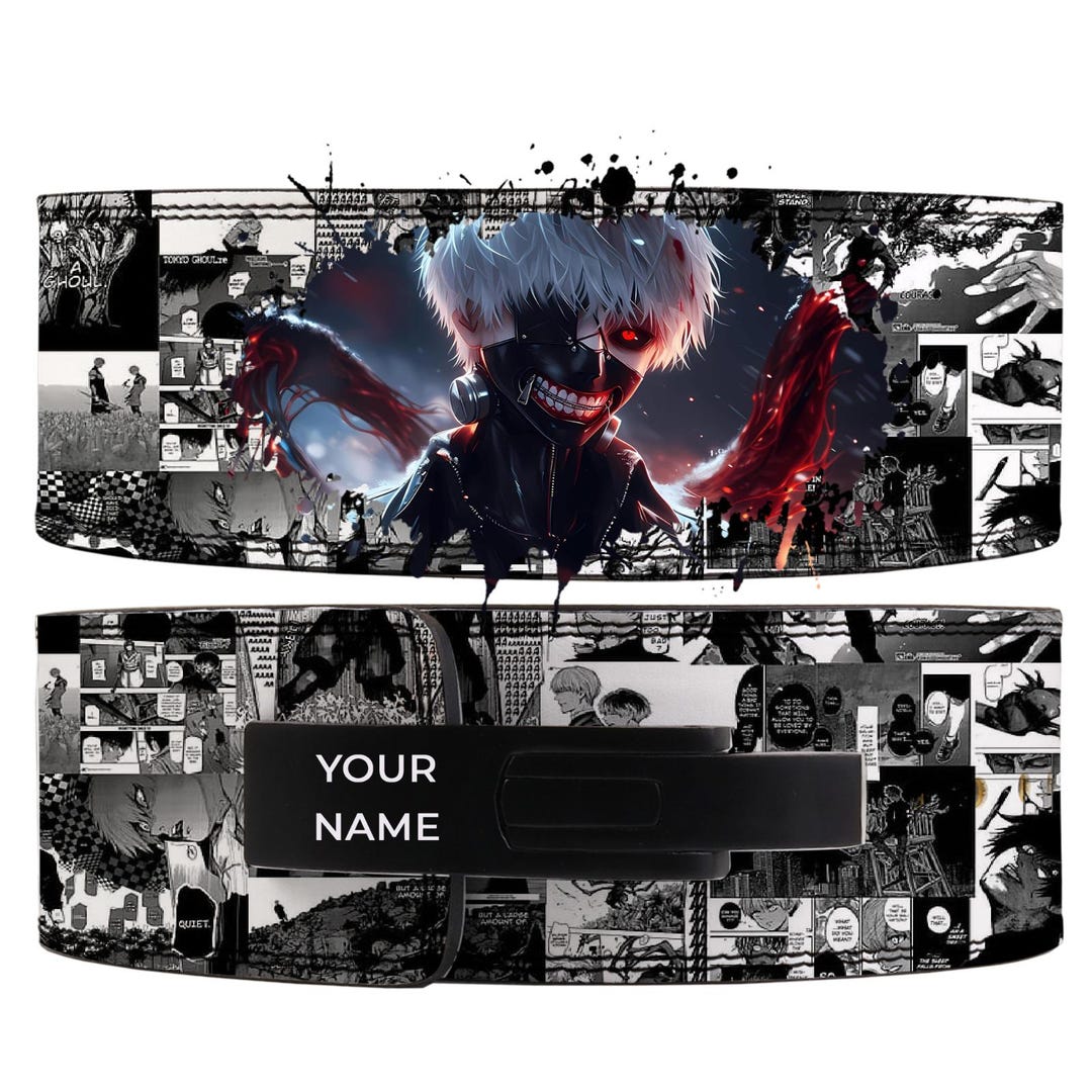 Tokyo Ghoul Anime Leather Weight Lifting Belt: Custom Manga Power Belt ...