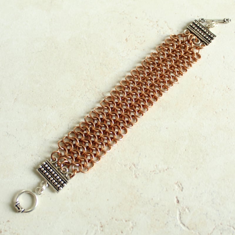 Chain Mail Bracelet - Etsy