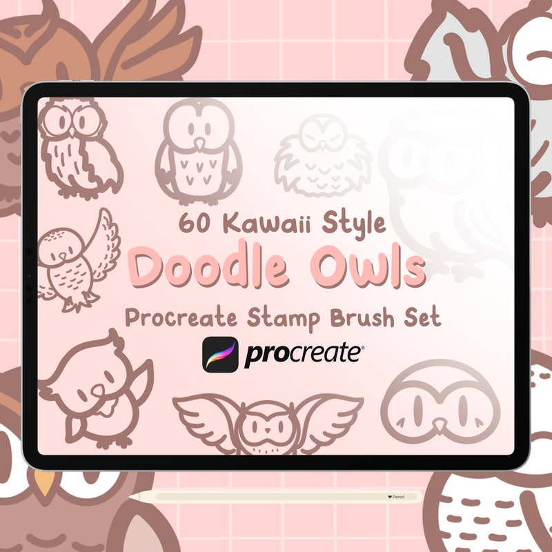Owl Doodle - Etsy