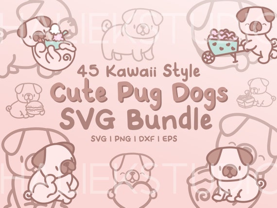 Chibi Drawings Pug