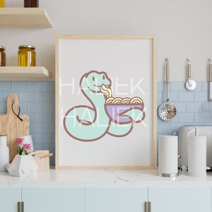 45 Cute Snakes Premium Clip Art Bundle - Cute Kawaii or Chibi Full ...