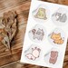 62 Woodland Animals Svg Bundle Cute Kawaii Style Forest - Etsy