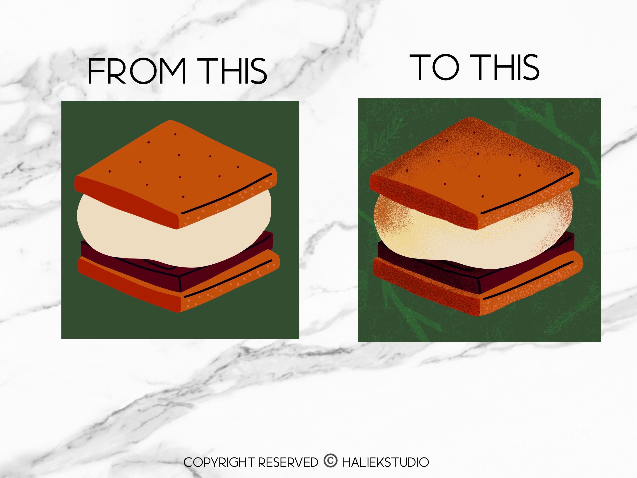 Grain Procreate Texture Brush Set, Procreate Pencil Brush, Texture for ...