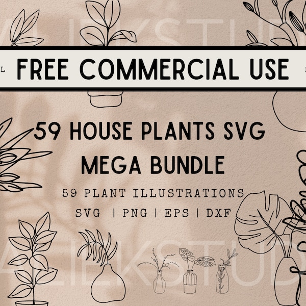 Plant Clip Art - Etsy