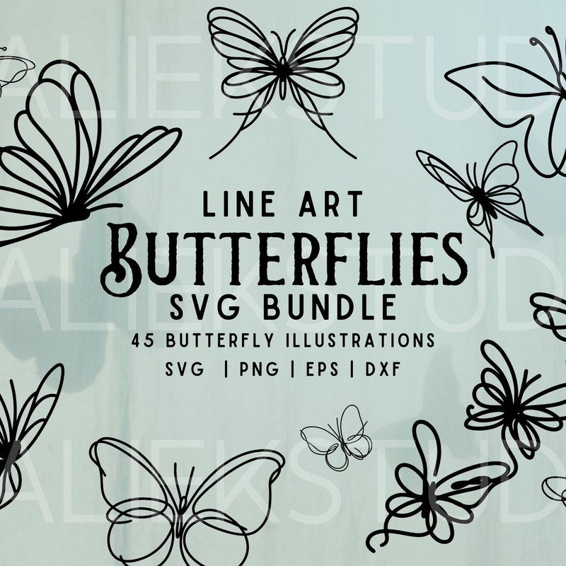 Butterfly Svg - Etsy
