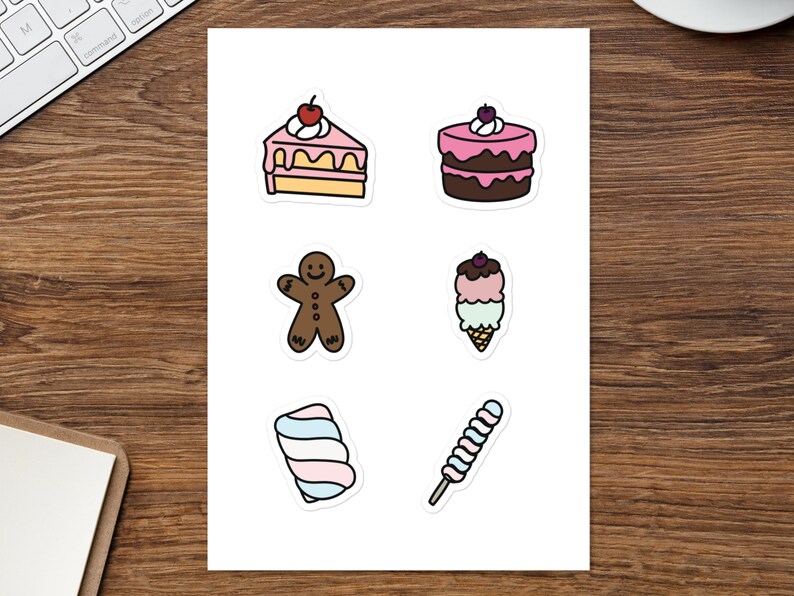 Sweet Treats SVG Bundle – Cute Doodle Candy, Cakes, Cookies - Etsy