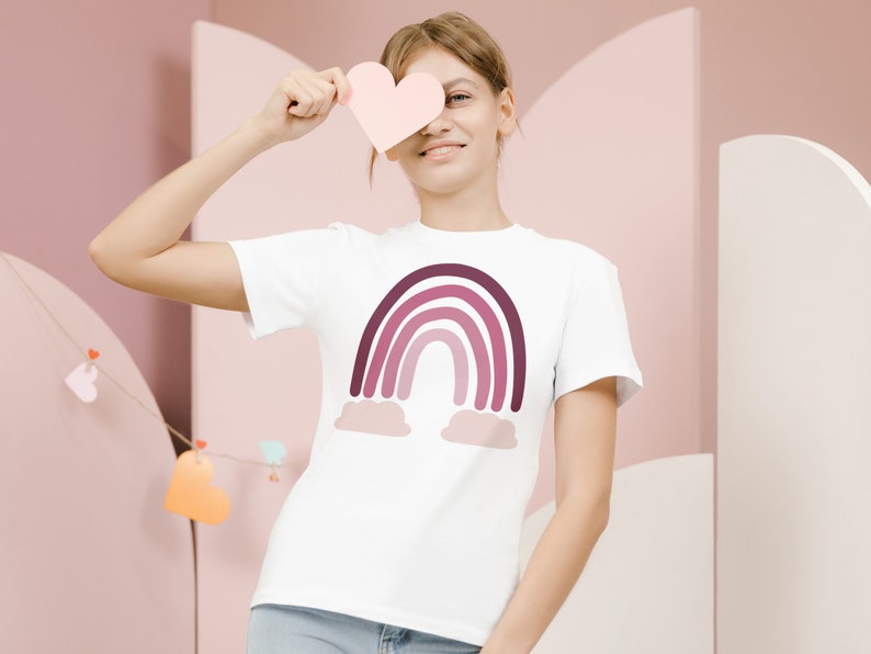 12 Boho Rainbow Svg Bundle Images in SVG Png Dxf or Eps - Etsy