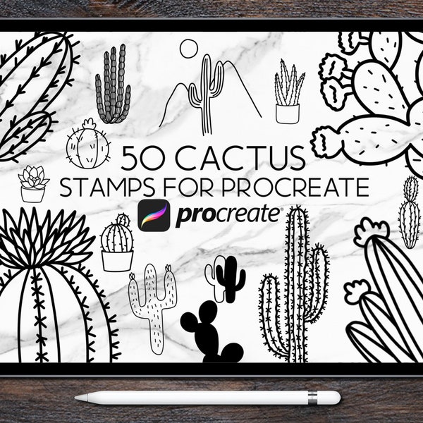 Succulent Stamp - Etsy