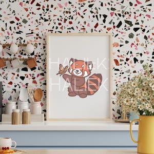 45 Red Pandas Procreate Stamps Brush Set VOL 2 - Cute Kawaii Style ...