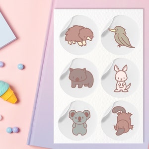 42 Outback Animals Svg Bundle - Cute Kawaii Style Australian Animal ...