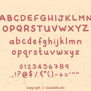 Jelly Roll Font - Cute Handwritten Font - Etsy