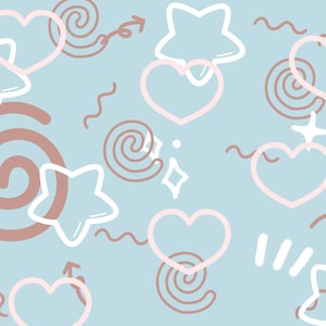 76 Kawaii Elements SVG Bundle - Cute Kawaii Details in SVG, Png, Dxf ...