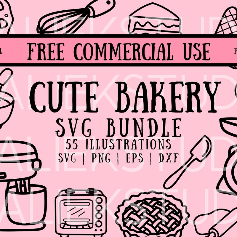 Bakery Svg - Etsy