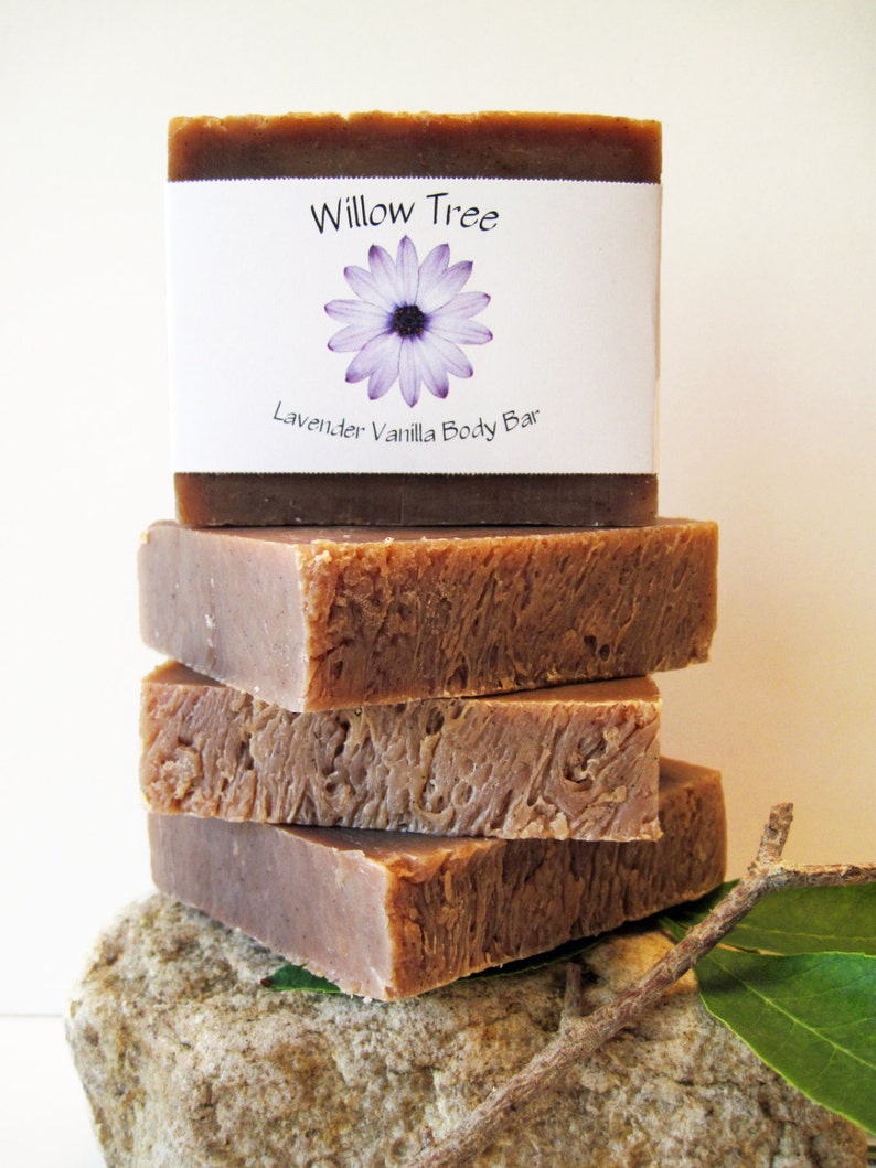 Lavender Vanilla - Natural Bath & Body Bar - Etsy