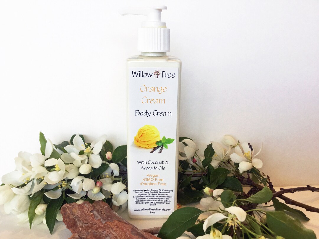 Orange Cream - Natural Body Lotion - Etsy