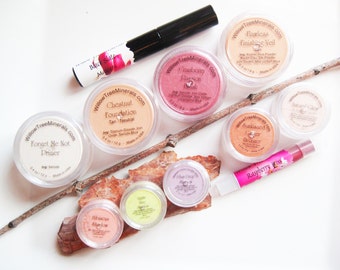 Three 3g Sample Jars Pure and Natural Mineral Makeup | Etsy